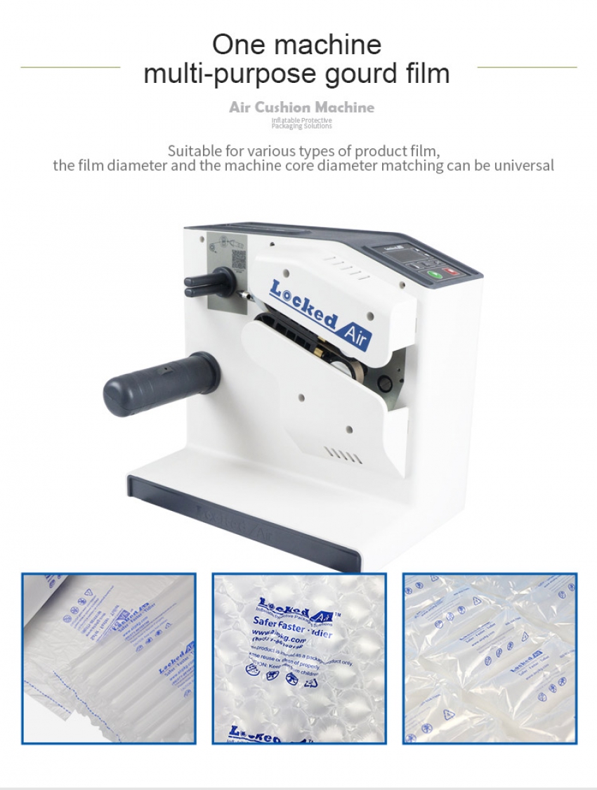 Máy thổi túi đệm khí Locked Air LA-E4S giá tốt